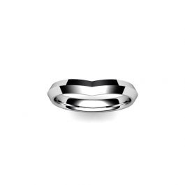 Angle Shaped Wedding Ring | Orla James